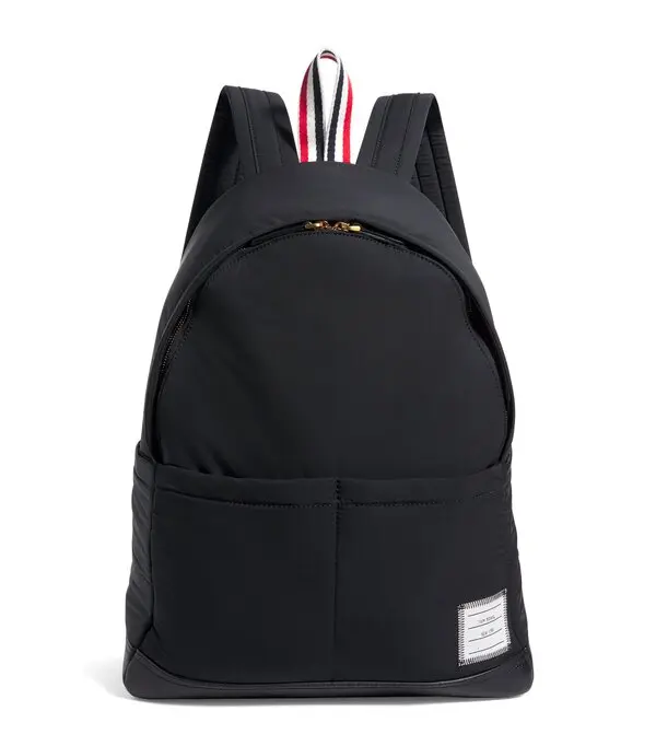 Thom Browne Twill Multi-pocket Backpack