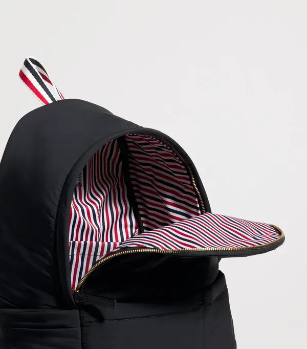 Thom Browne Twill Multi-pocket Backpack