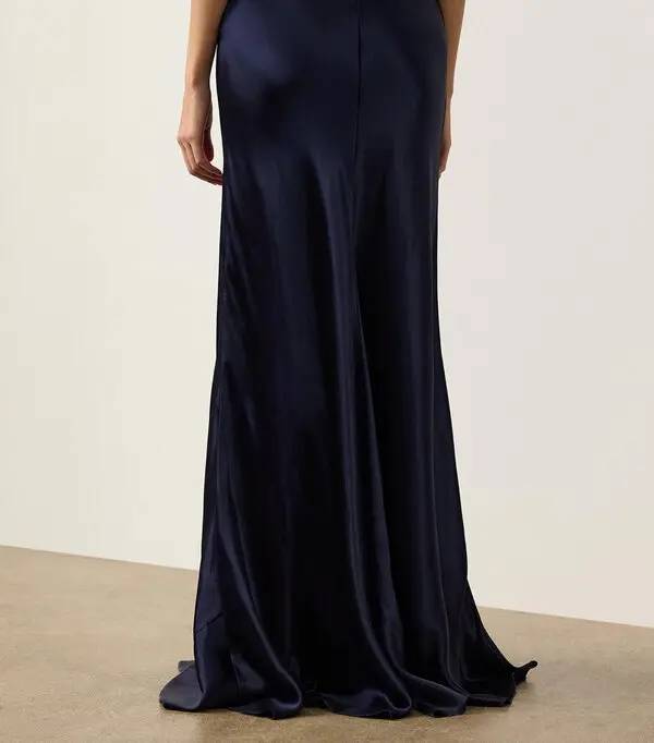 Ralph Lauren Masina Maxi Skirt - Navy