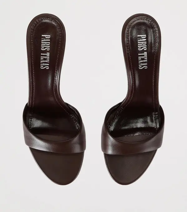 Paris Texas Nappa Leather Lidia 70 Mules