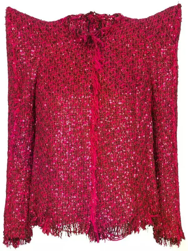 Balmain Glitter Tweed Jacket