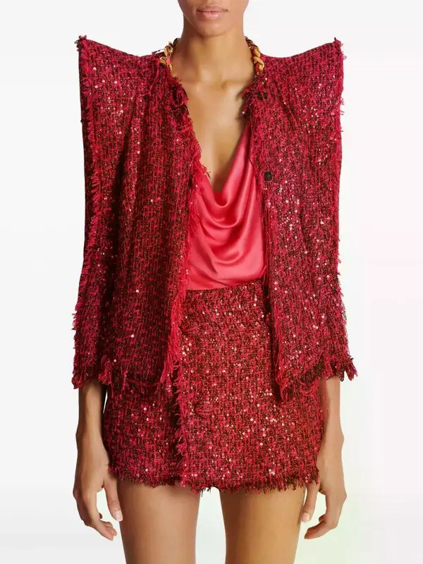 Balmain Glitter Tweed Jacket