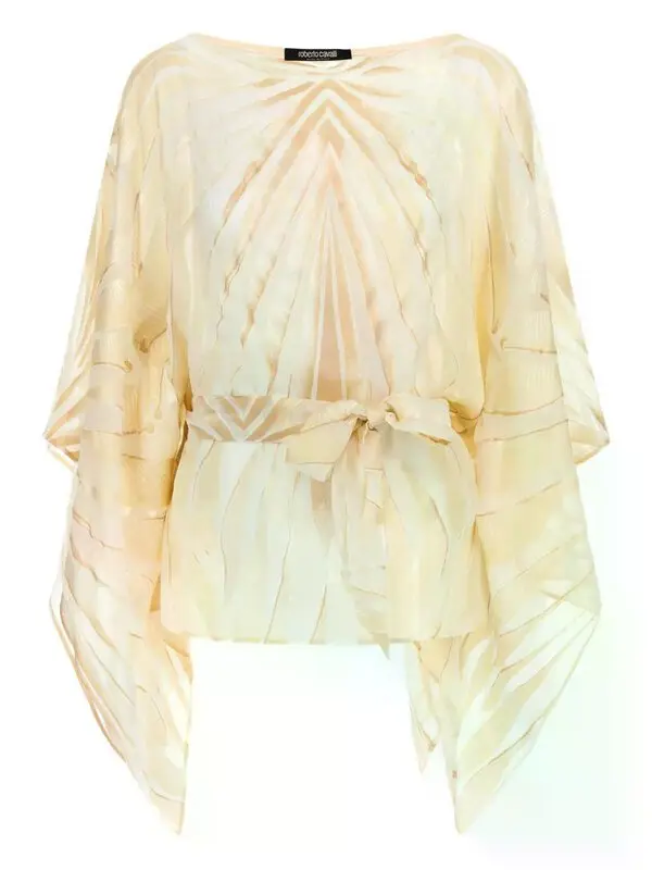 Roberto Cavalli Satin Blouse