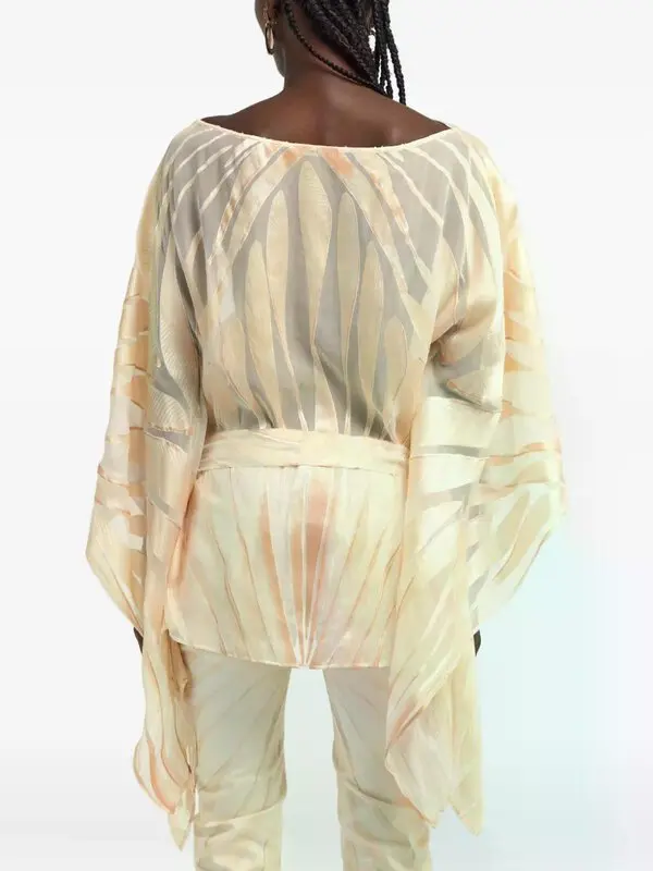 Roberto Cavalli Satin Blouse