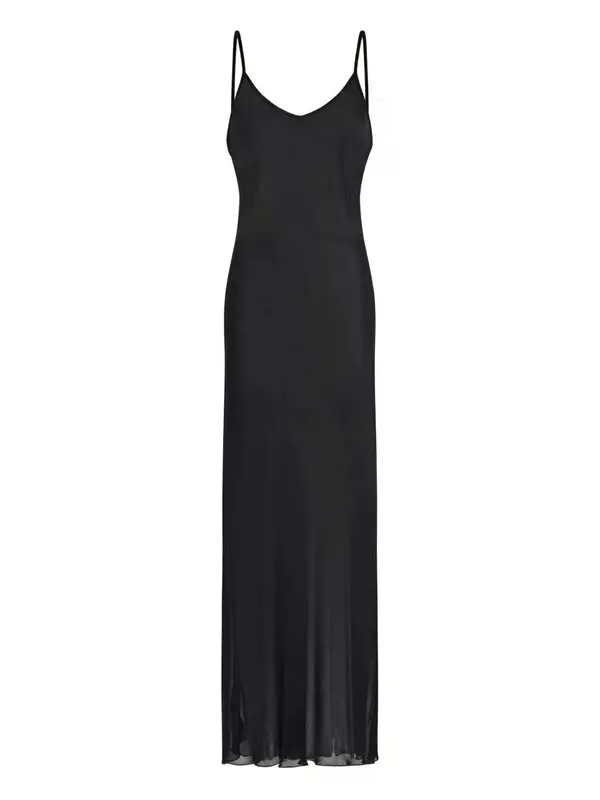 Roberto Cavalli Sleeveless Maxi Dress - Black