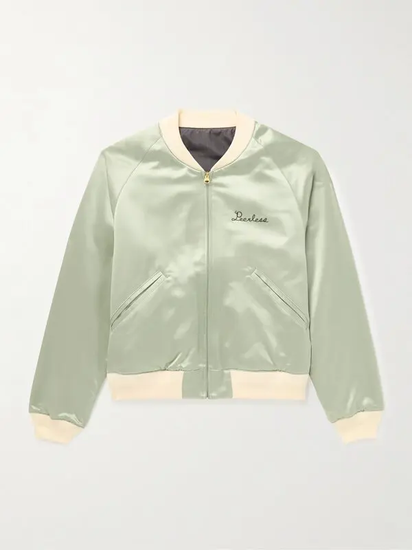 Visvim Reversible Bomber Jacket - Green