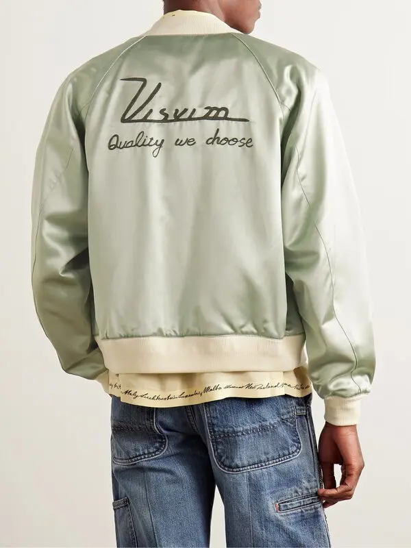 Visvim Reversible Bomber Jacket - Green