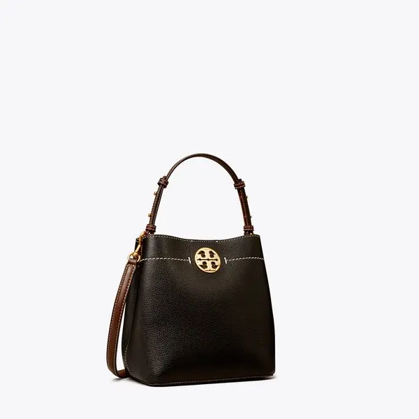 Tory Burch Leather Bucket Bag