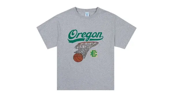 ERIC EMANUEL Ee Basic University Of Oregon T-shirt - Grey