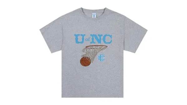 ERIC EMANUEL Ee Basic University Of North Carolina T-shirt - Grey