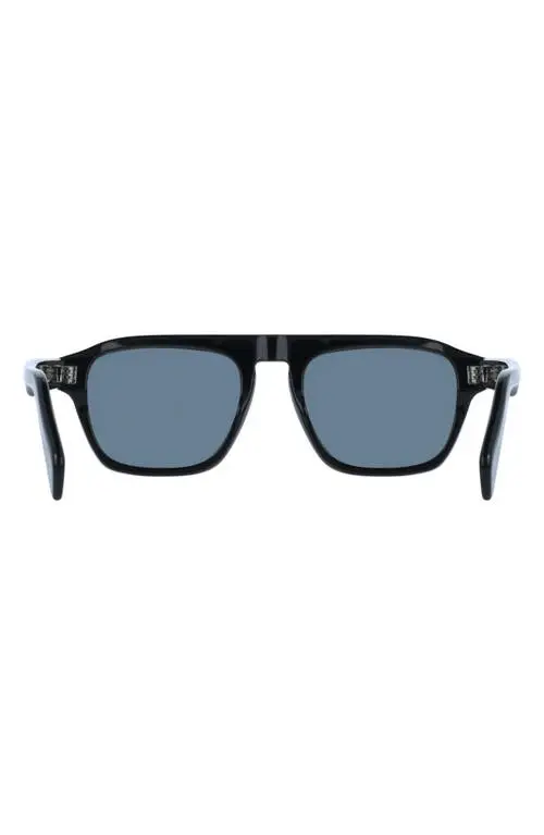 Paul Smith 54mm Modified Rectangular Sunglasses - Black Multistripes