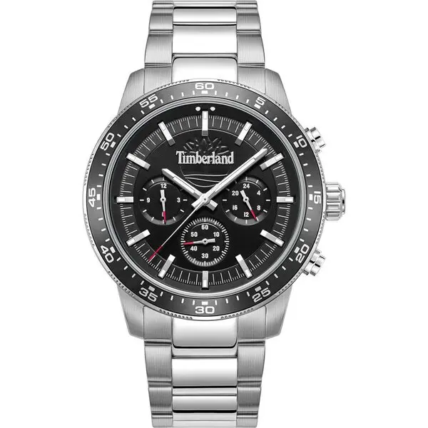 Timberland Parkman Multifunction Chronograph Bracelet Watch - Silver