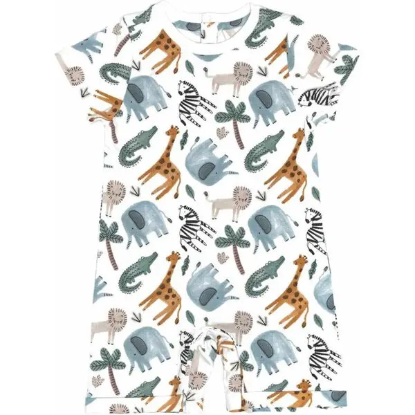 NORANI Baby Organic Romper - Safari Animals