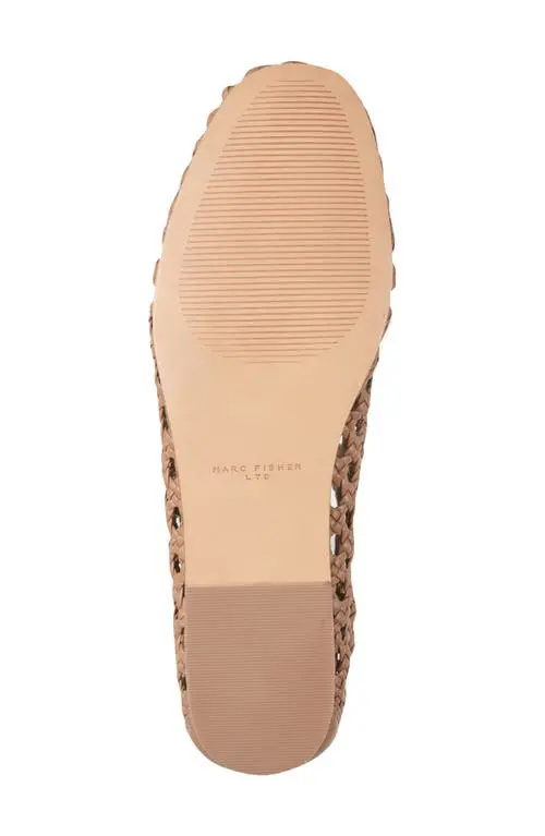 Marc Fisher Evonna Mary Jane Flat - Medium Natural