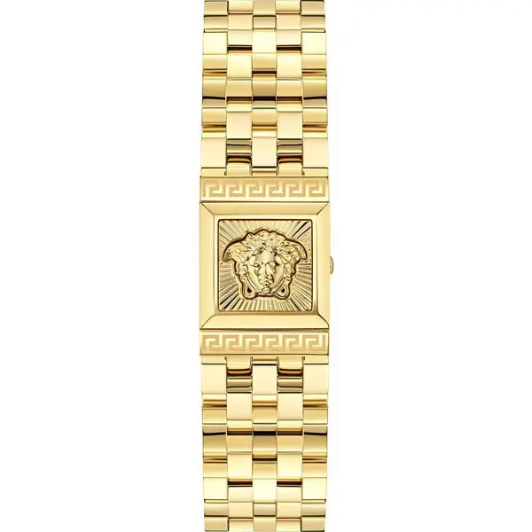 Versace Reveal Bracelet Watch - Ip Yellow Gold