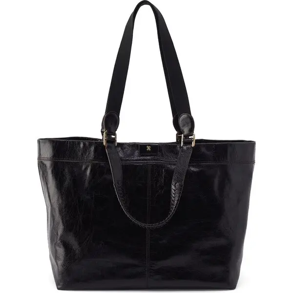 Hobo Romy Max Leather Tote Bag - Black