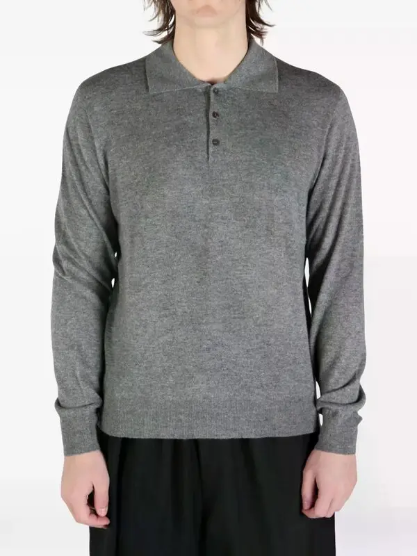 THE ROW Cashmere Polo Shirt