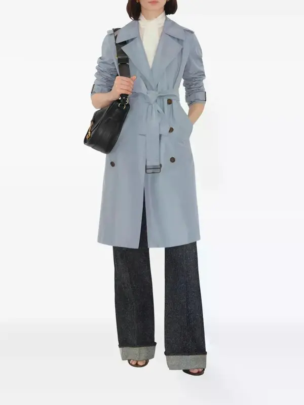 Burberry Silk Trench Coat
