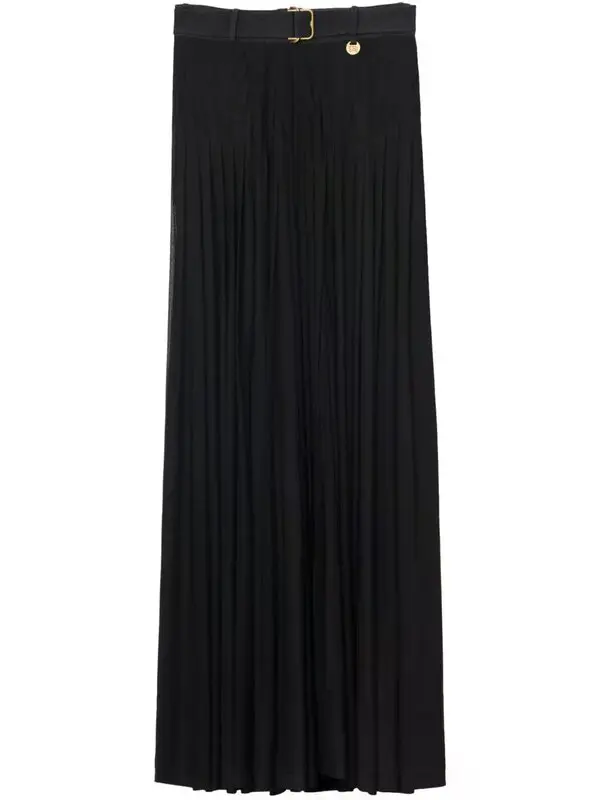 Burberry Pleated Maxi Skirt