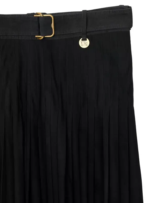 Burberry Pleated Maxi Skirt