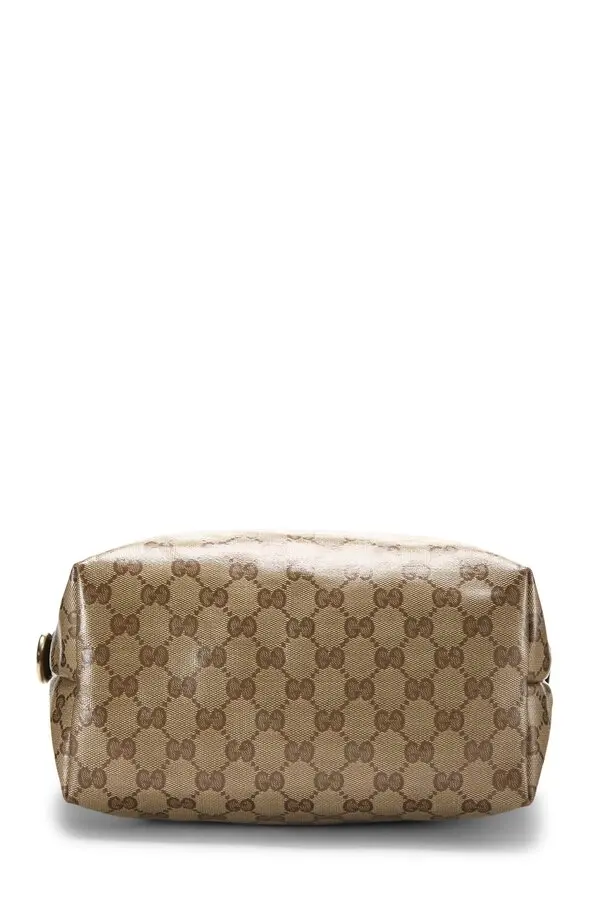 Gucci Original Gg Crystal Canvas Vertical Tote