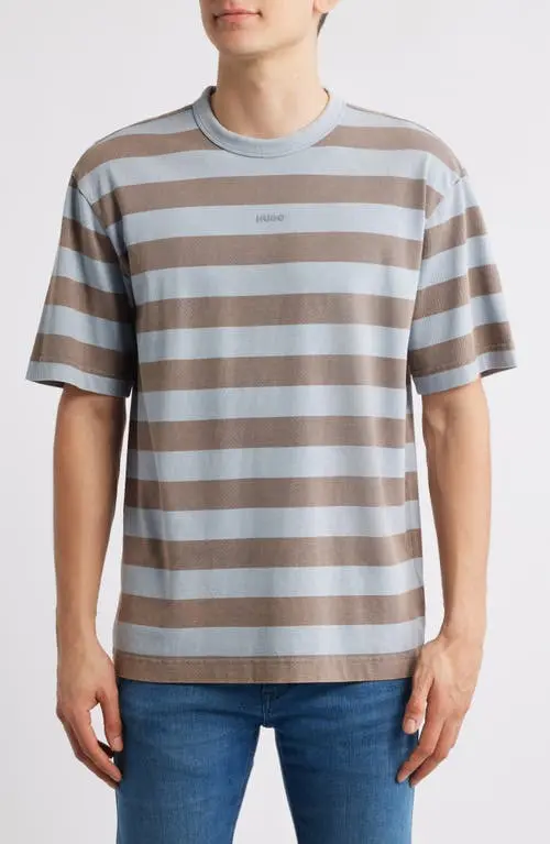 Hugo Dockoe Stripe Cotton T-shirt
