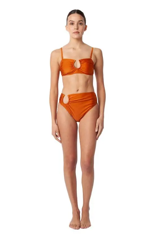 VILLA FRESCA Sofia Bikini Bottom - Copper