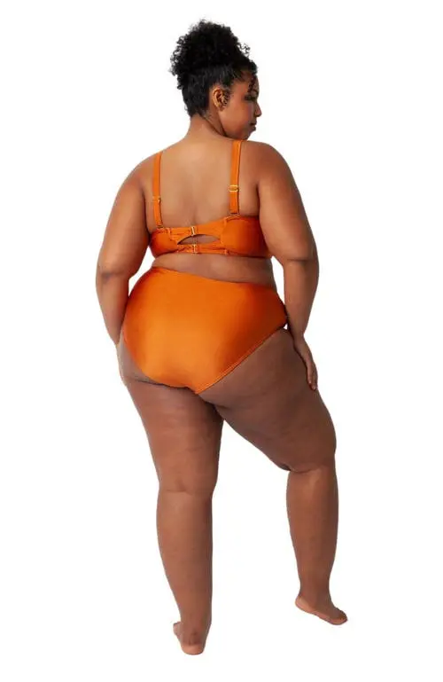 VILLA FRESCA Sofia Bikini Bottom - Copper