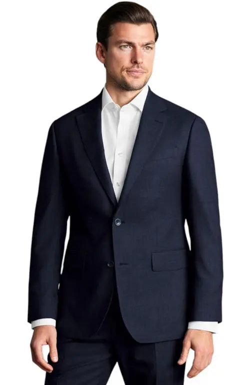 CHARLES TYRWHITT Slim Fit Ultimate Performance Suit Jacket - Navy