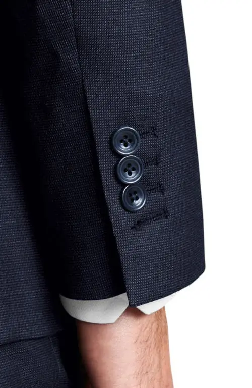 CHARLES TYRWHITT Slim Fit Ultimate Performance Suit Jacket - Navy