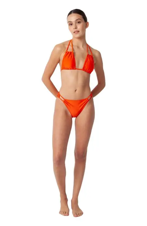 VILLA FRESCA Bianca Bikini Bottom - Tangerine