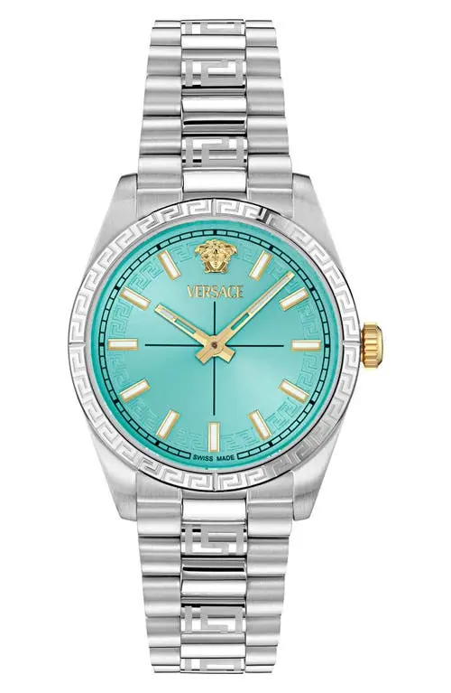 Versace Greca Millenyium Bracelet Watch - Stainless Steel