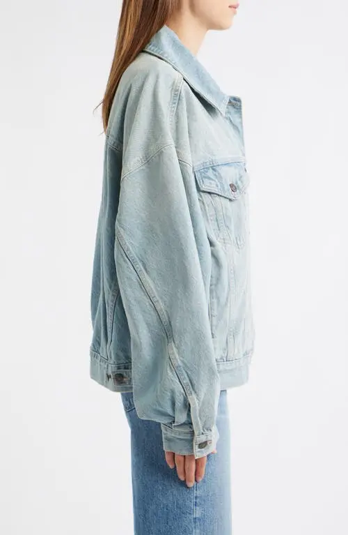 Topshop Oversized Denim Jacket
