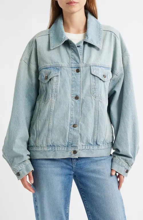 Topshop Oversized Denim Jacket