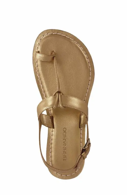 Bernardo Maverick 2 Toe Ring Sandal - Gold