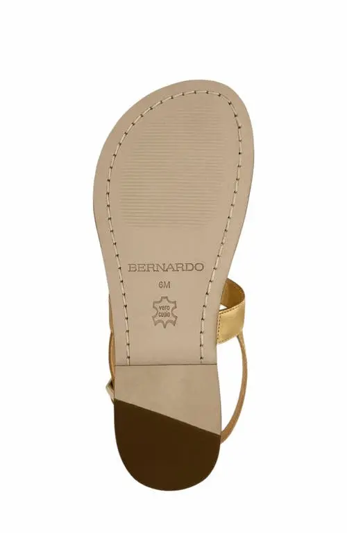 Bernardo Maverick 2 Toe Ring Sandal - Gold