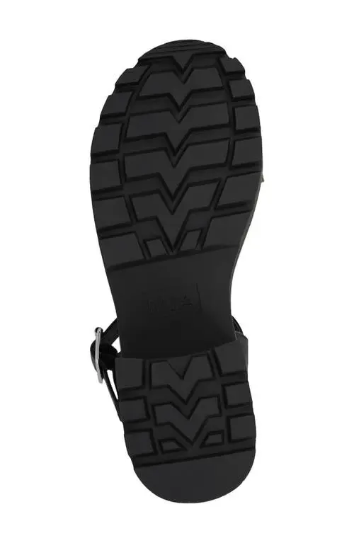 Mia Sheska Slingback Platform Sandals