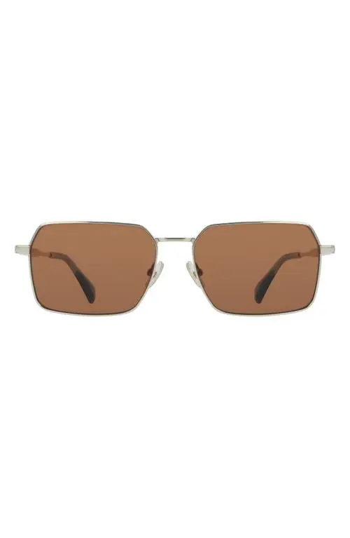 Paul Smith 58mm Modified Rectangle Sunglasses - Gold/ Brown