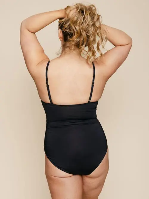 KITTY AND VIBE Shelf Bra One-piece Swimsuit