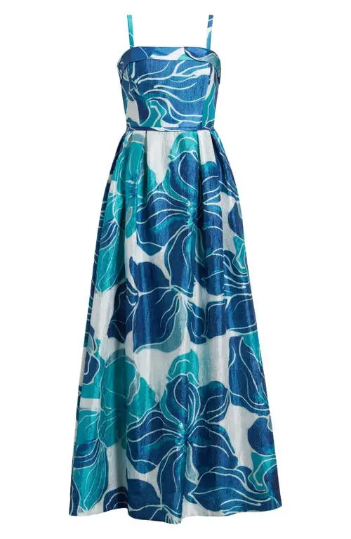 alemais blue marlin dress Luda Midi Dress