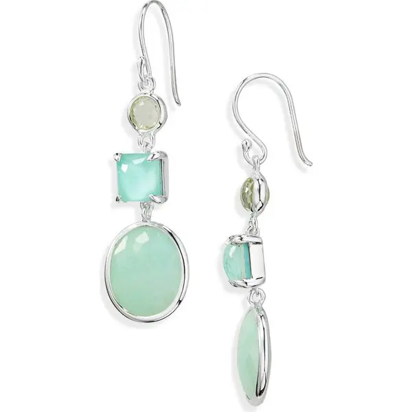 Ippolita Rock Candy® 3-stone Drop Earrings - Silver