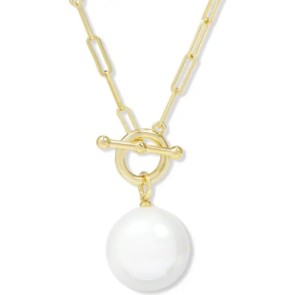 Melinda Maria Xl Life's A Ball Pendant Necklace - Gold