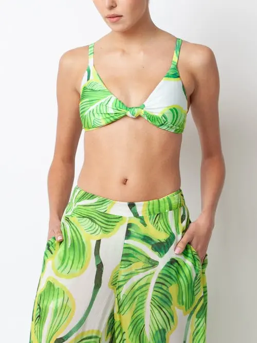 VILLA FRESCA Serena Cover-up Pant - Greenery