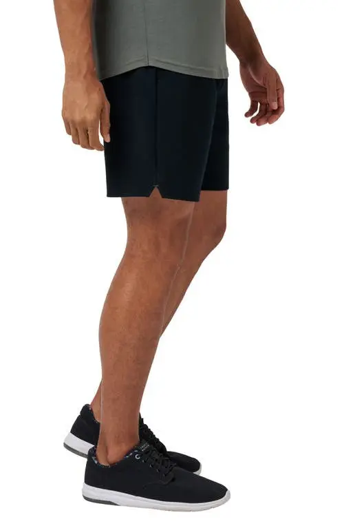 Travis Mathew Fibercloud Drawstring Shorts - Black