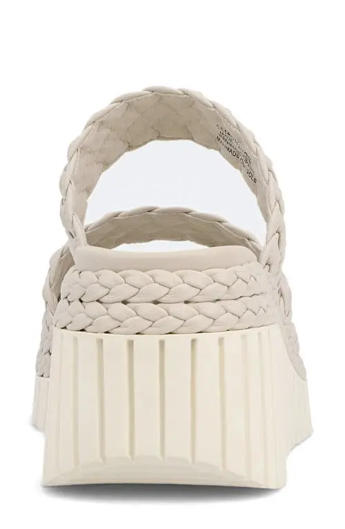 Mia Yoshi Braided Platform Wedge Sandals