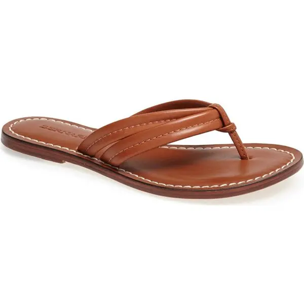 Bernardo Miami Thong Sandal - Luggage