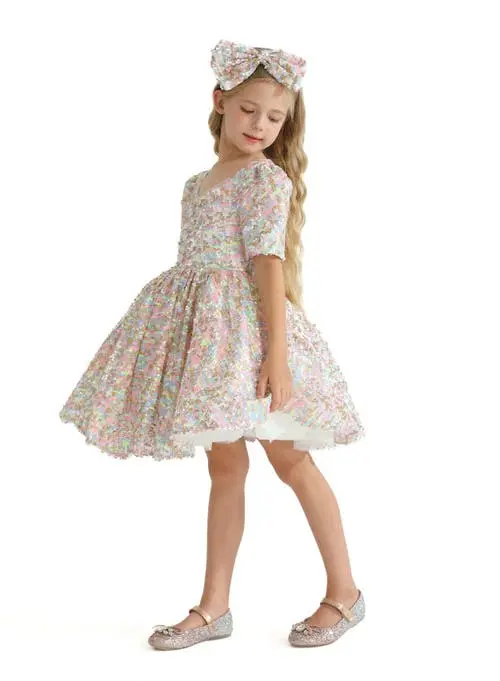 MIMI TUTU Bahia Sequin Dress