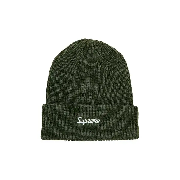Supreme Loose Gauge Beanie - Green