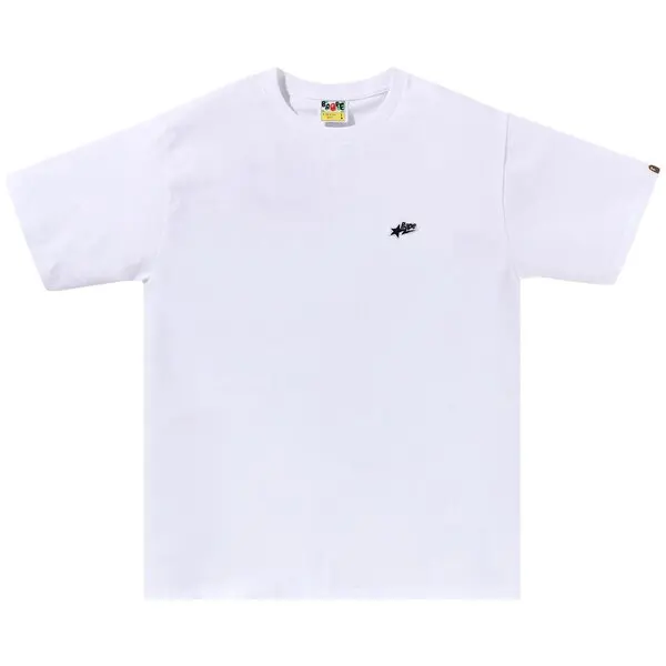 A BATHING APE Sta One Point Tee - White