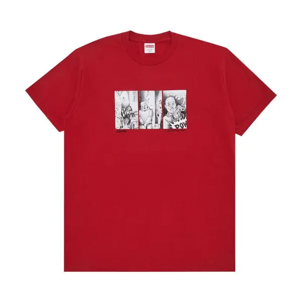 Supreme Mister Cartoon Pow Tee - Red